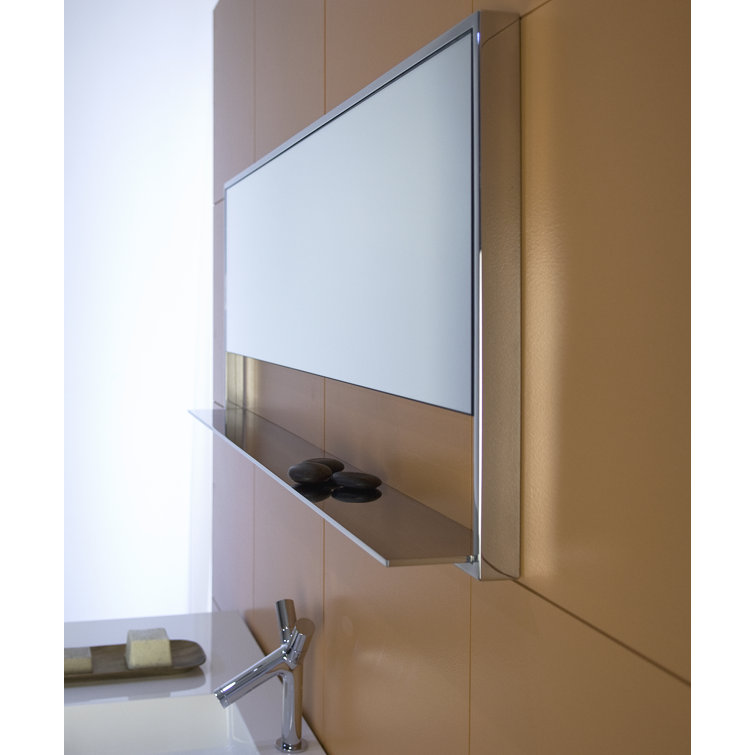 Wetstyle C Collection Horizontal Mirror with Shelf | Perigold
