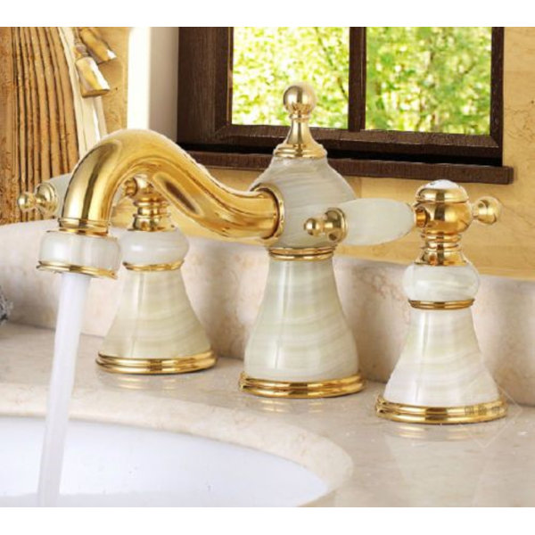Juno Showers Robinet de meuble-lavabo en acier inoxydable brossé avec ...