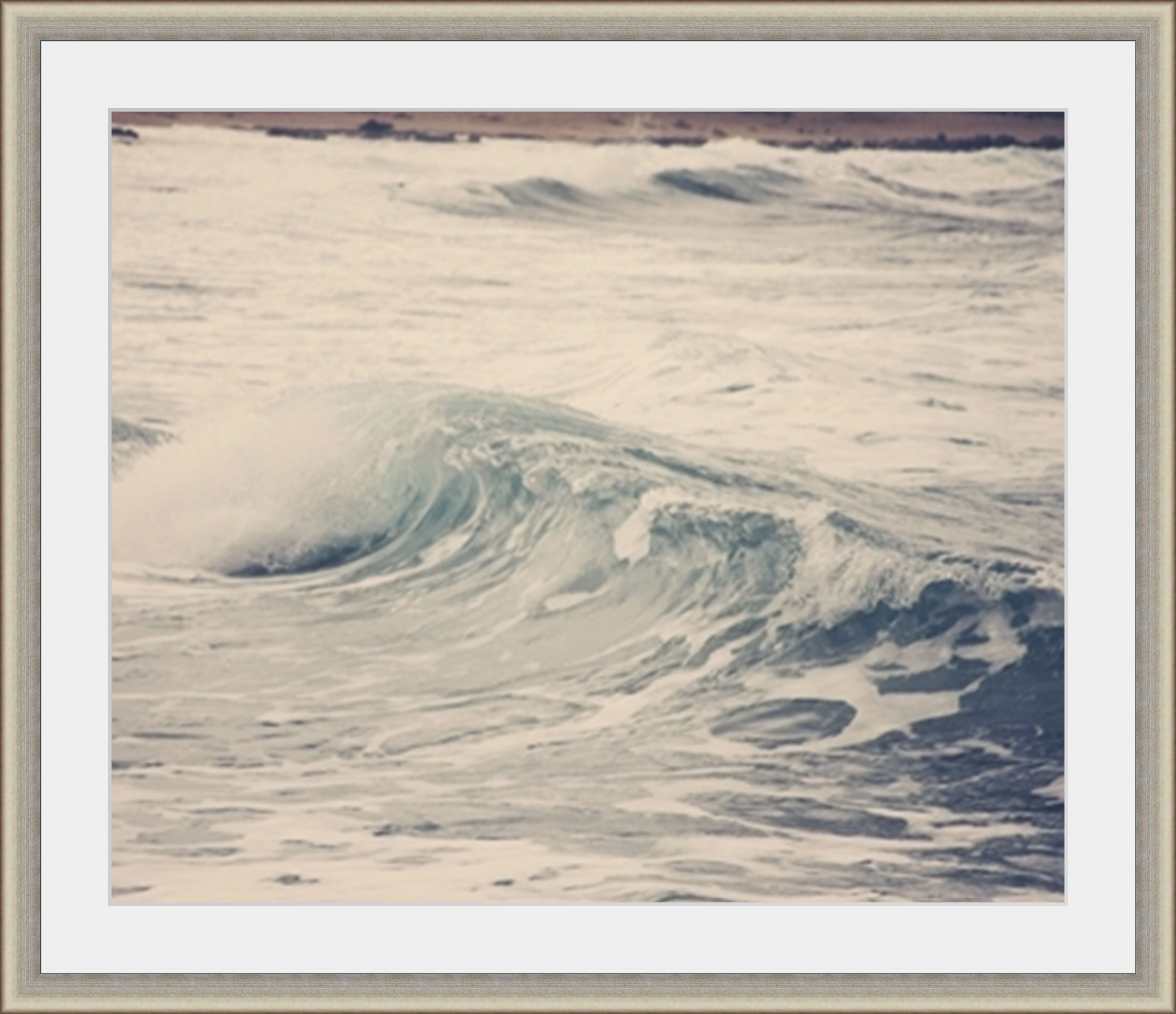 Highland Dunes 'Ocean Wave II' Framed Photographic Print | Wayfair