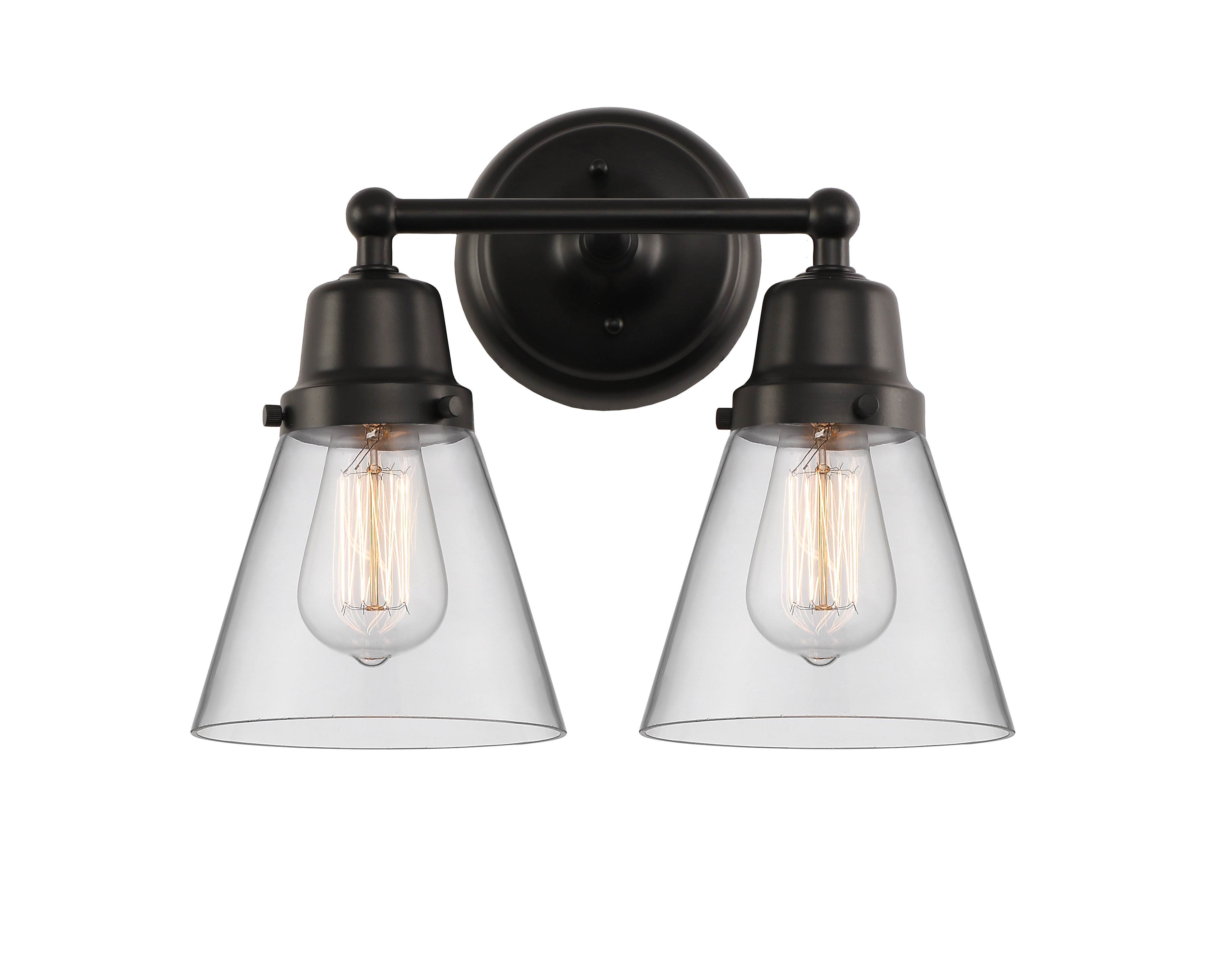 Longshore Tides Alyssa-Mae Cone 2-Light Vanity Light | Wayfair