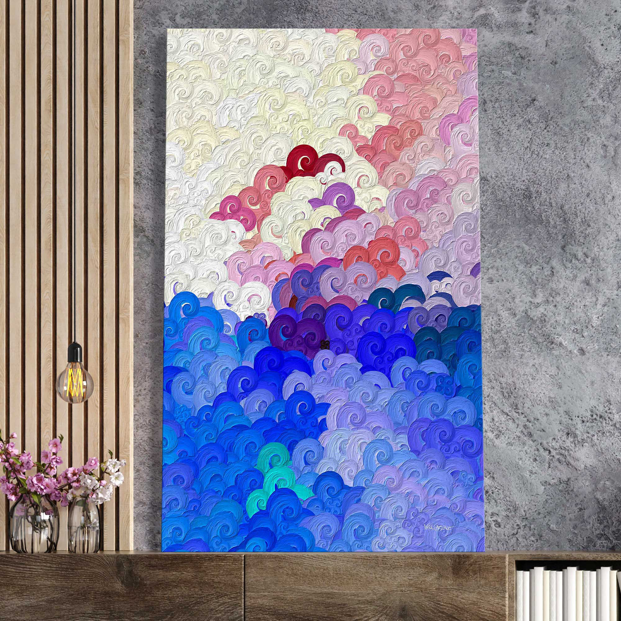 Brayden Studio® "Psalm 29:11 Blessed With Peace (Vertical)" by Mark ...