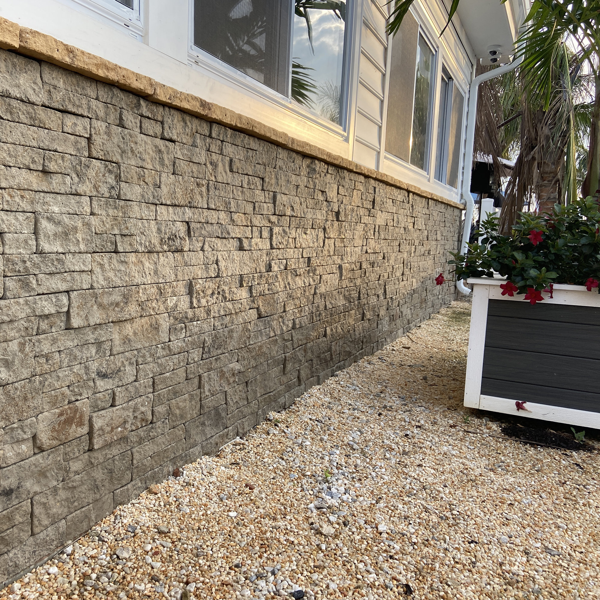 Evolve Stone Universal Sill Faux Stone Non-Rated Wall Paneling Indoor ...