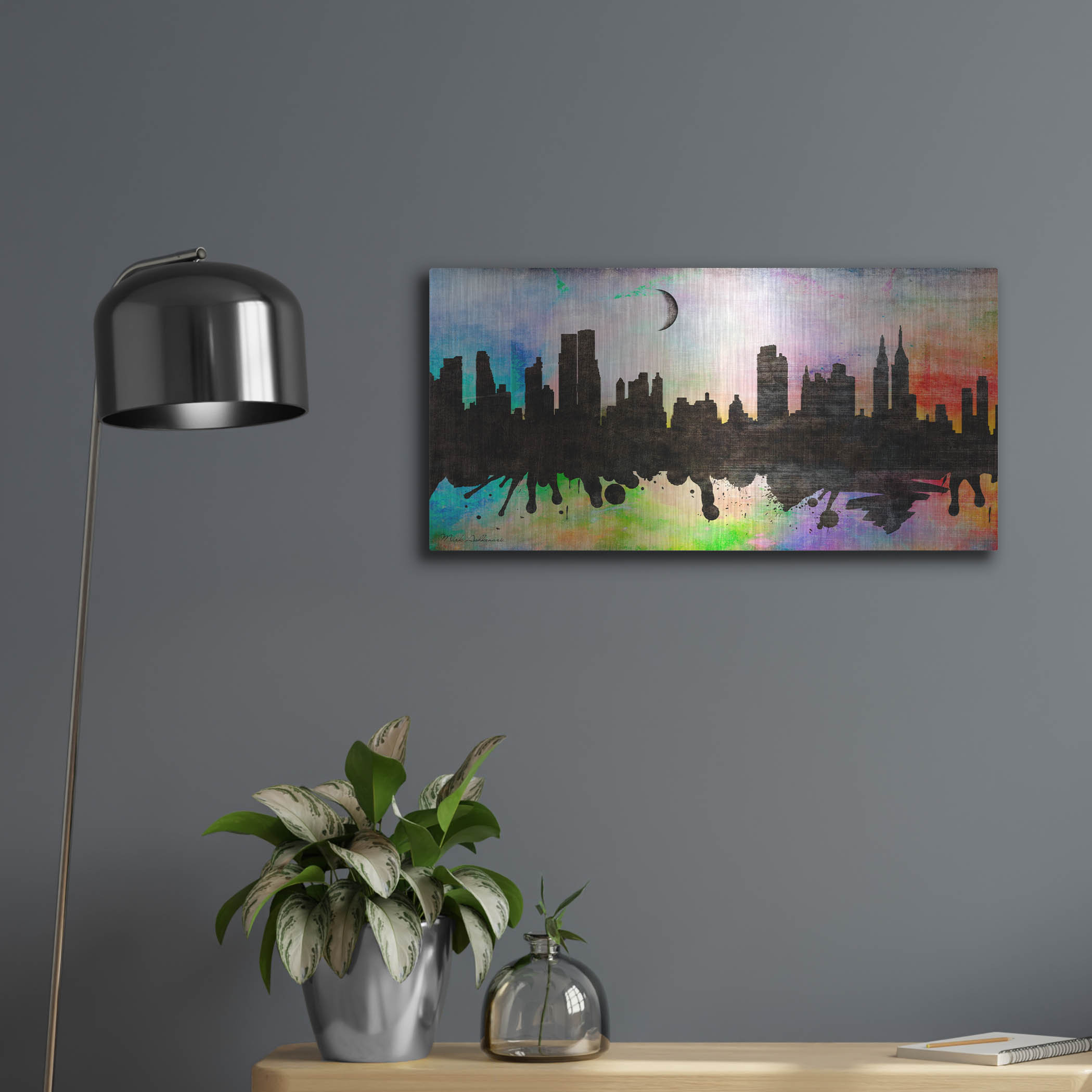Winston Porter 'New York 2' by Mark Ashkenazi Metal Wall Art | Wayfair