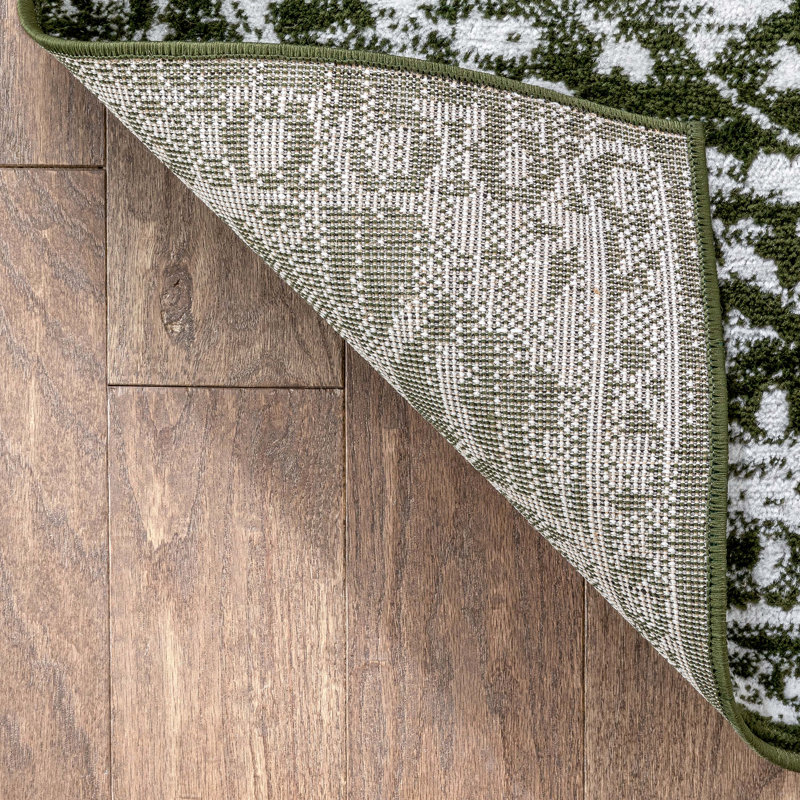 Well Woven Dazzle Green/White Rug & Reviews | Wayfair.co.uk