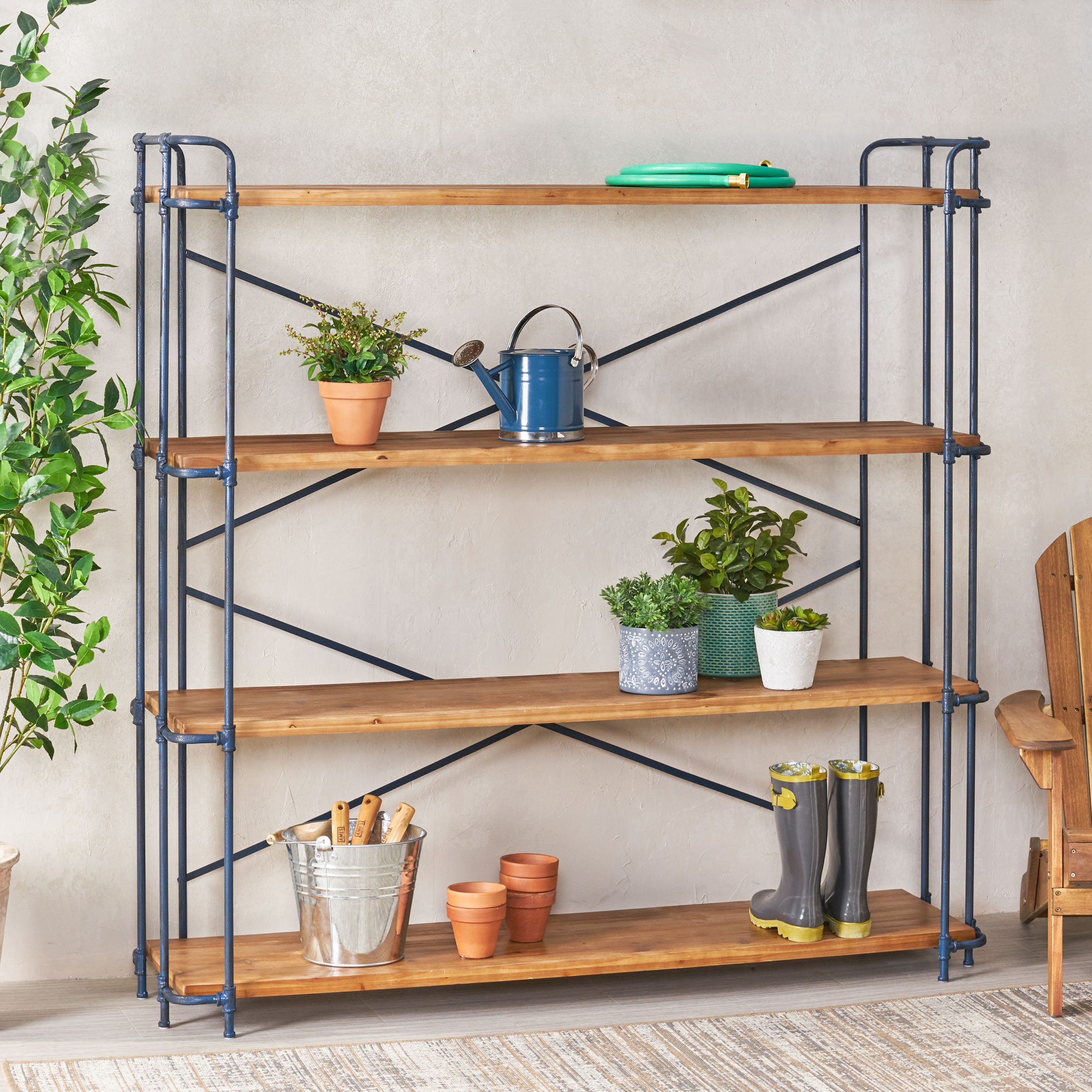 Trent Austin Design® Kaeden Etagere Bookcase & Reviews | Wayfair