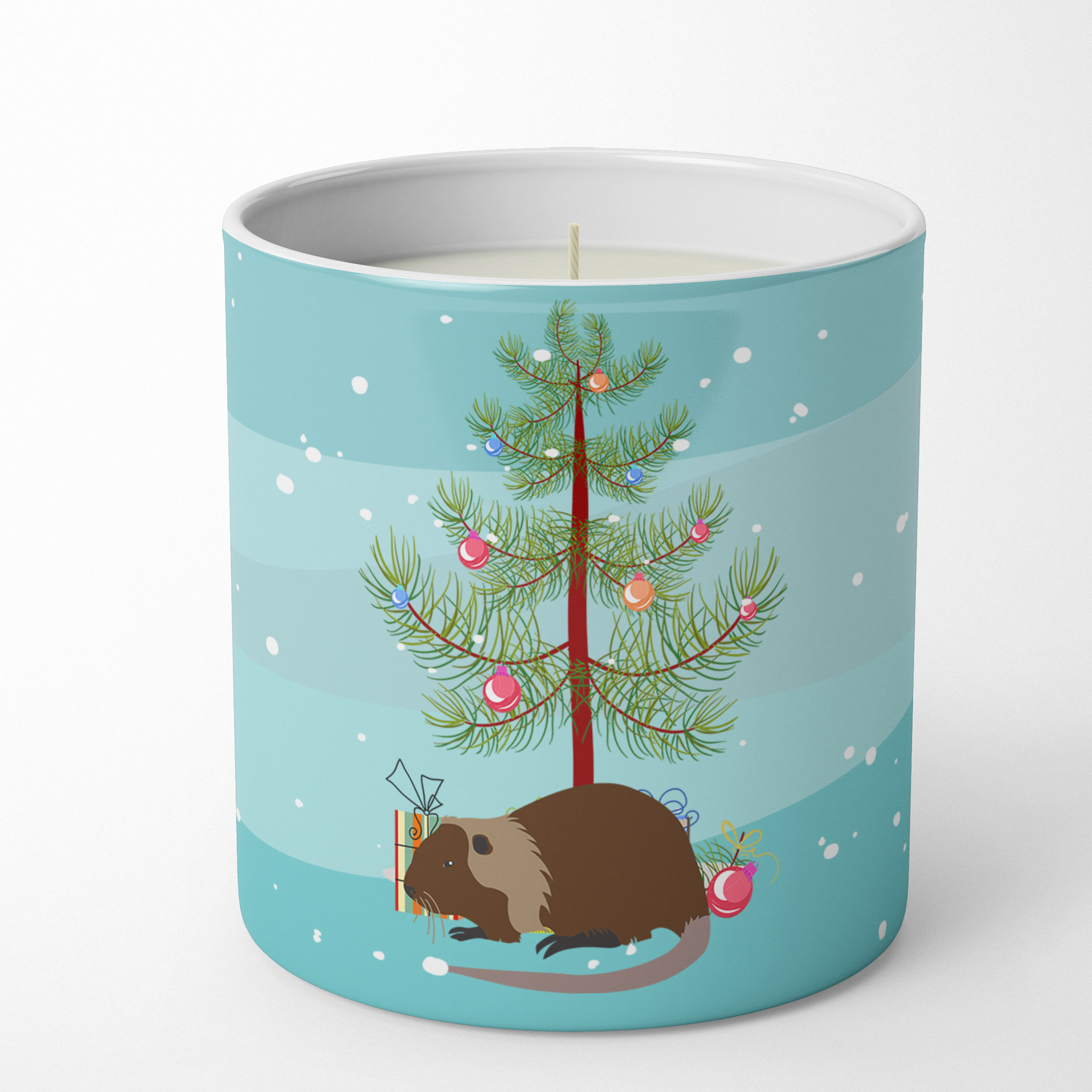 Caroline's Treasures Coypu Nutria River Rat Christmas 10 Oz Decorative ...