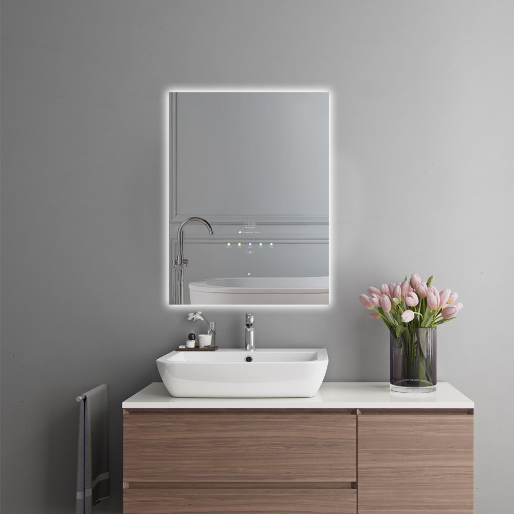 AQUADOM Image, 24in X 32in X 1in, Ultra-slim Frame, Smart Led Lighted ...