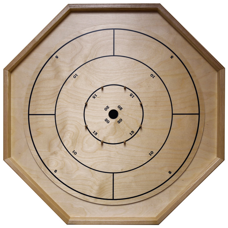 Crokinole Canada Gold Standard Crokinole Board Game Set - Wayfair Canada