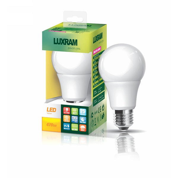 Luxram LED Light Globe Bulb White | Wayfair.co.uk