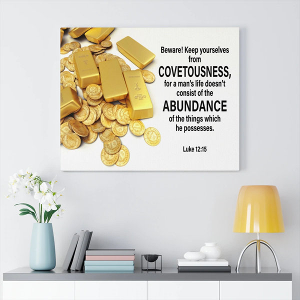 Blue Elephant Beware! Keep Yourselves From Covetousness Luke 12:15 ...