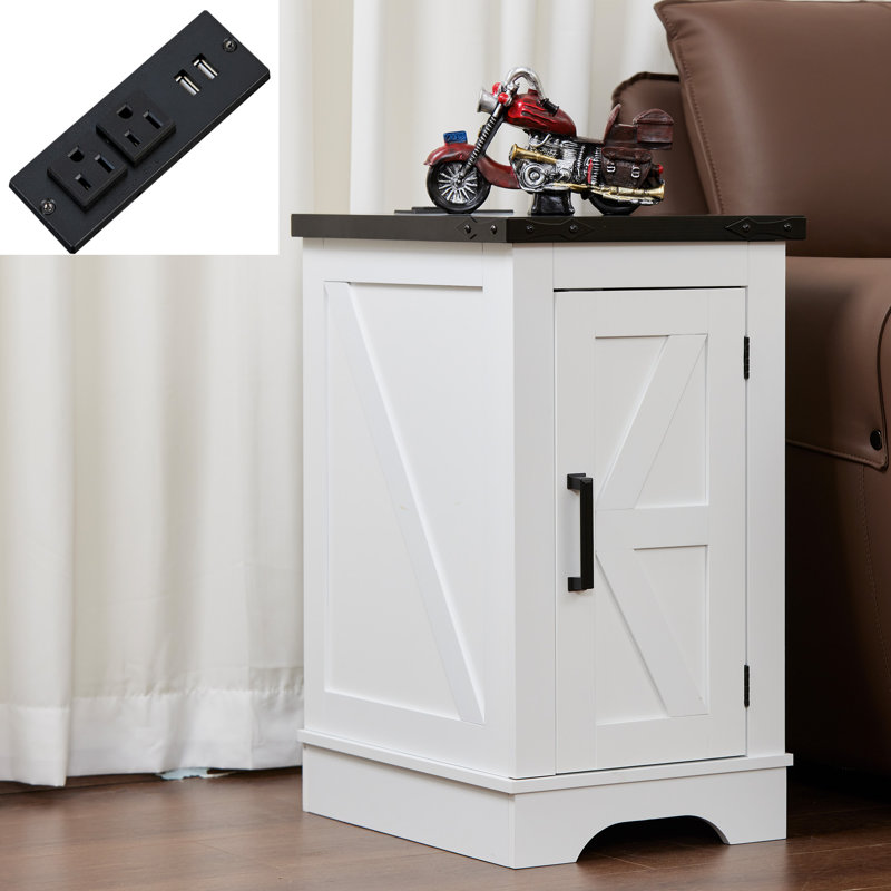 Gracie Oaks Romary Nightstand & Reviews | Wayfair