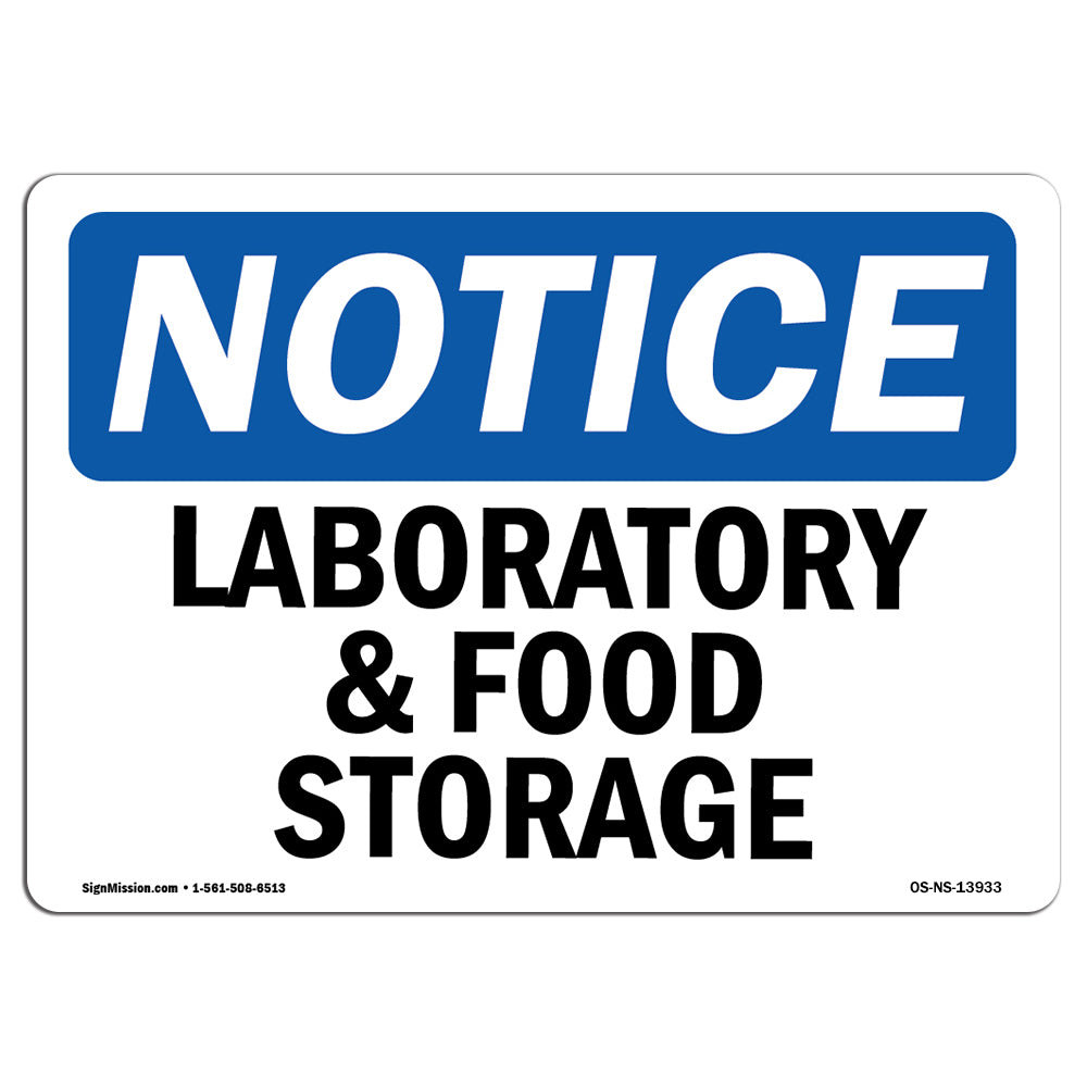 SignMission Laboratory and Food Storage Sign | Wayfair