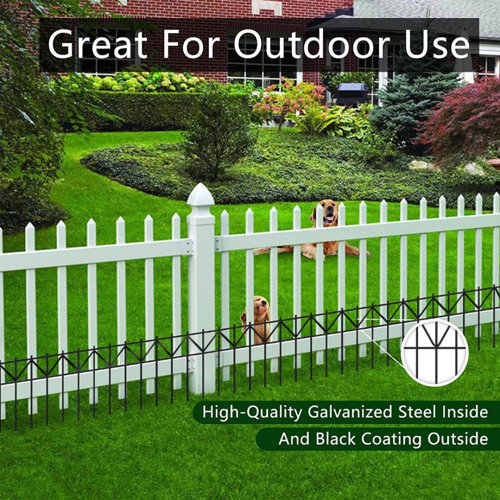 EFPerfect 15'' H x 24'' W Animal Anti-digging Barrier Fence Rustproof ...