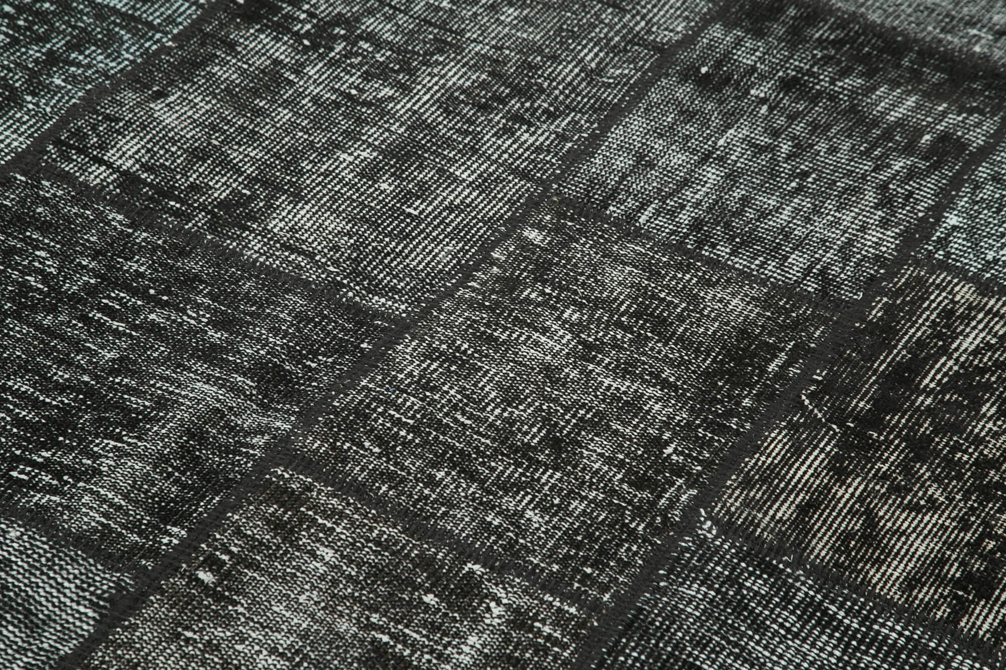 Aegean House Kırk Yama Black Patchwork Wool Handmade Area Rug - Wayfair ...