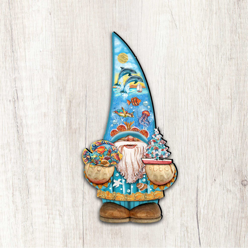 The Holiday Aisle® Coastal Dwarf Wall Decor | Wayfair