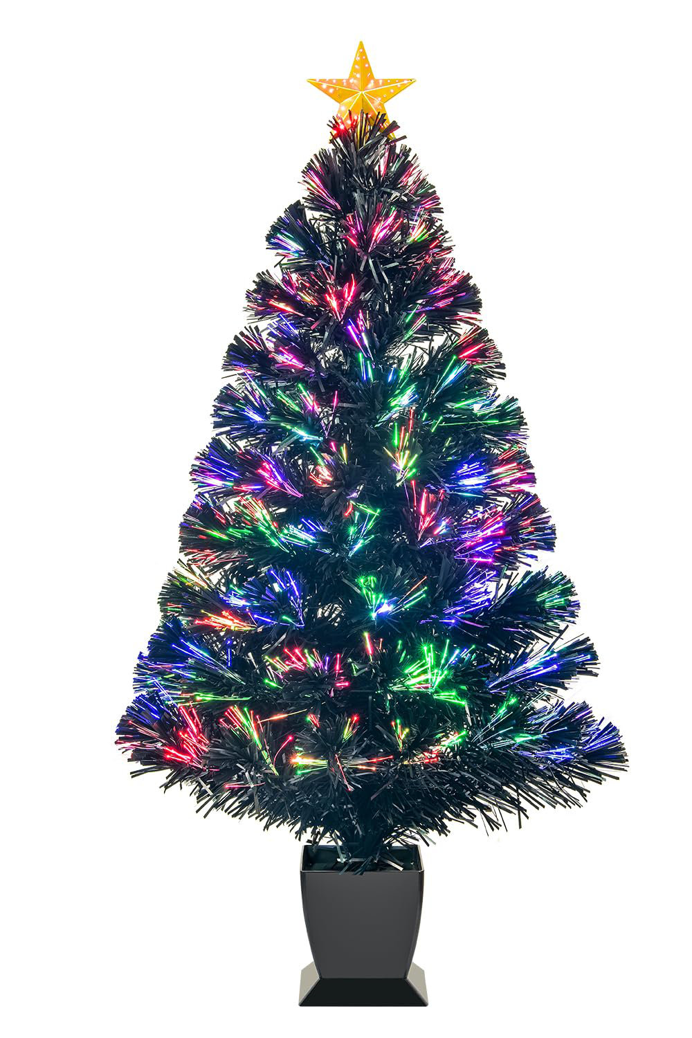 The Holiday Aisle® 3ft Fiber Optic Christmas Tree | Wayfair