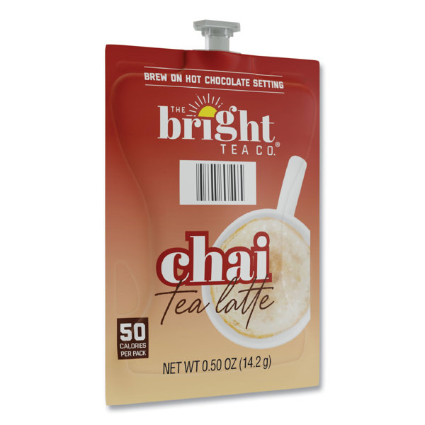 FLAVIAThe Bright Tea Co. Chai Tea Latte Freshpack, Chai Latte, 0.5 Oz ...