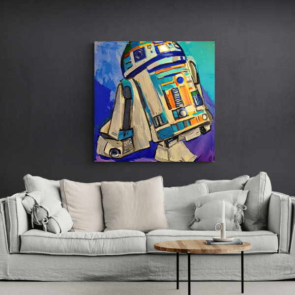 ATX Art Group LLC R2D2 Four by Stephen Chambers - Wrapped Canvas ...