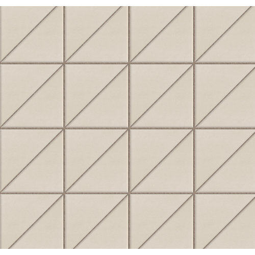 Low Art Tile Tri-Full Ceramic Grid Mosaic Tile | Perigold