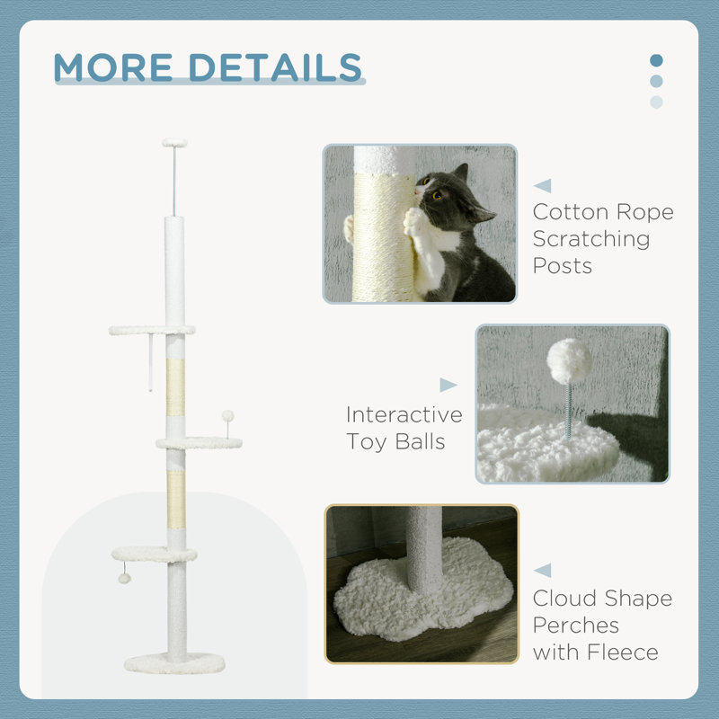 Tucker Murphy Pet™ Emilyah 88.5'' H Cat Tree | Wayfair