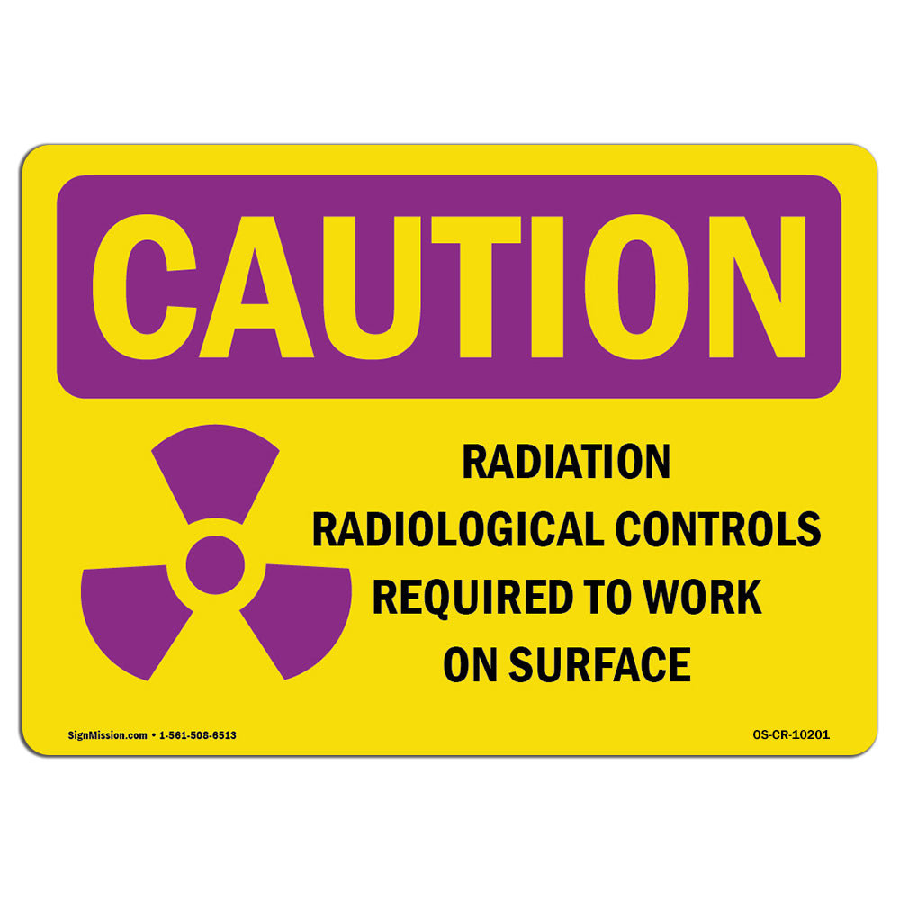 SignMission Caution Radiation Sign | Wayfair
