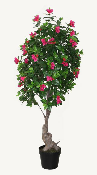 Northlight Seasonal 74.5" Pink and Red Potted Artificial Bougainvillea ...