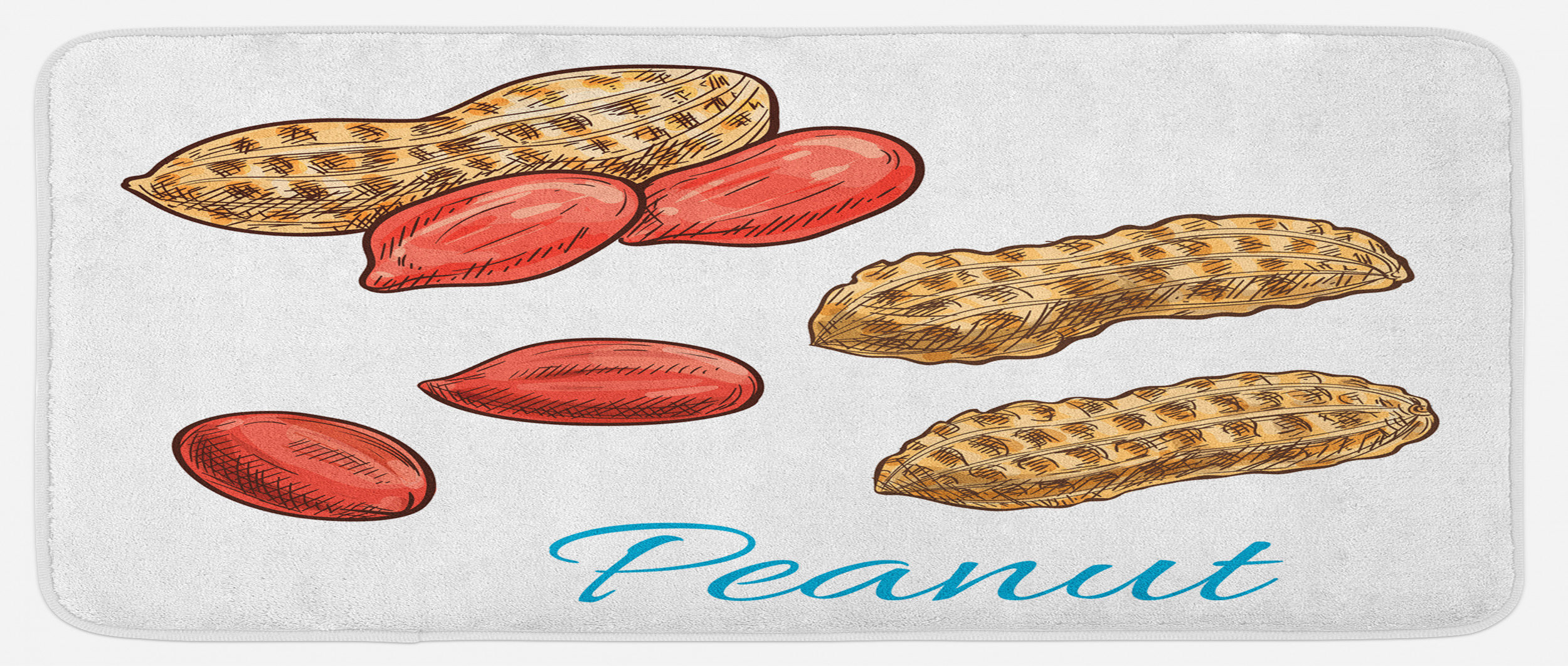 East Urban Home Peanut Butter Kitchen Mat | Wayfair