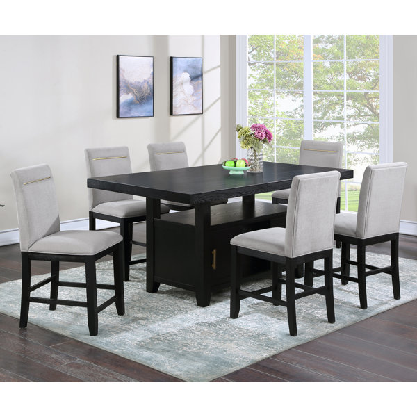 Black Counter Height Kitchen & Dining Room Sets & Tables You'll Love ...