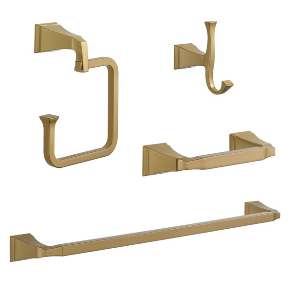 Gold Bathroom Hardware Sets You'll Love | Wayfair