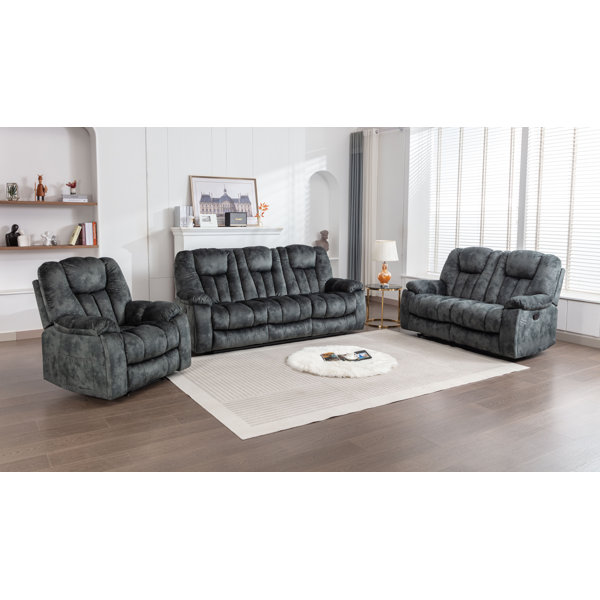3 Piece Living Room Sets You'll Love | Wayfair