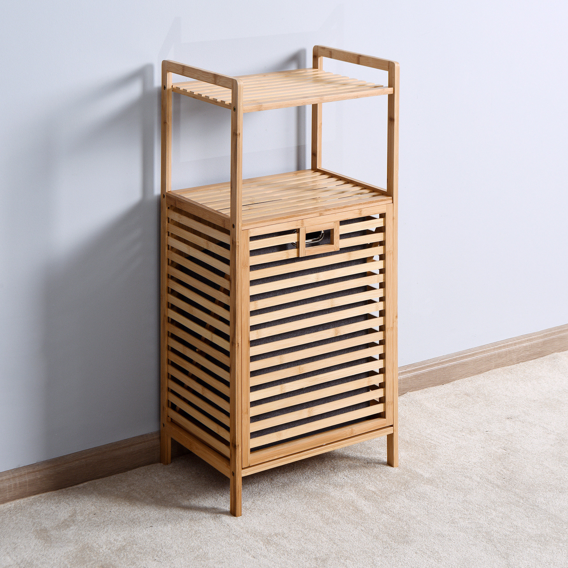 Rebrilliant Storage Hamper With Handles - Easy To Move And Use Tilt-out ...