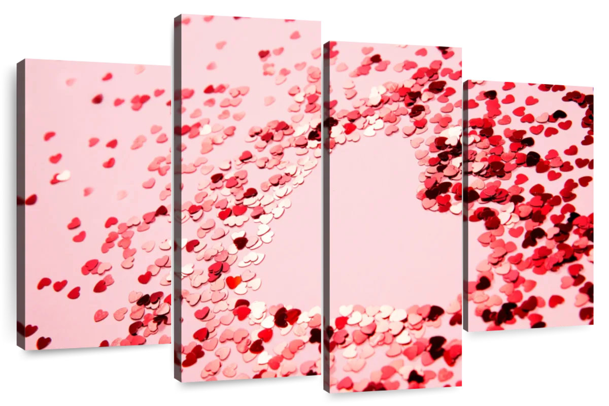 The Holiday Aisle® Lelend Heart Confetti | Wayfair