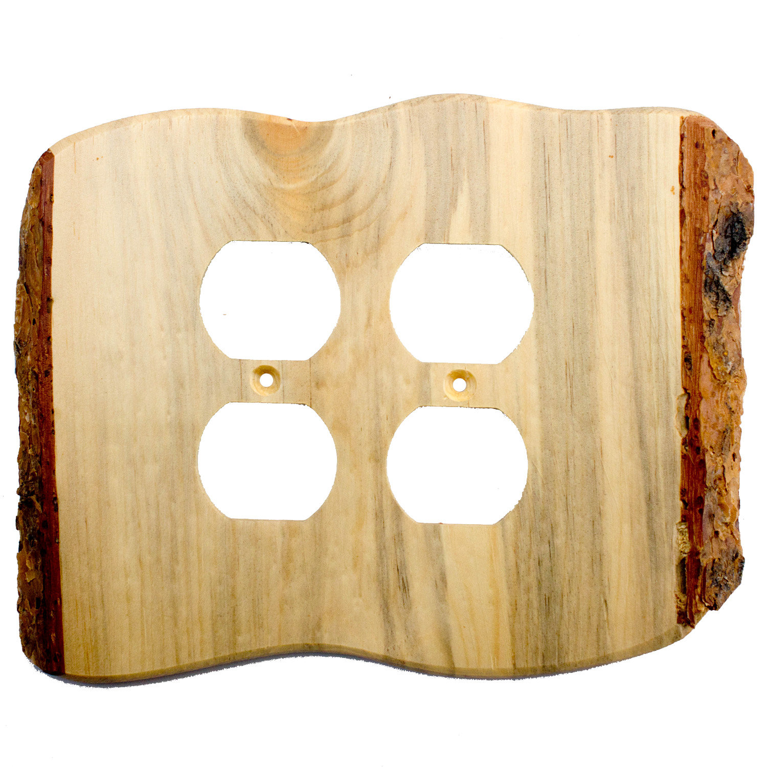 Sierra Lifestyles Rustic 4-Gang Duplex Outlet Wall Plate | Wayfair