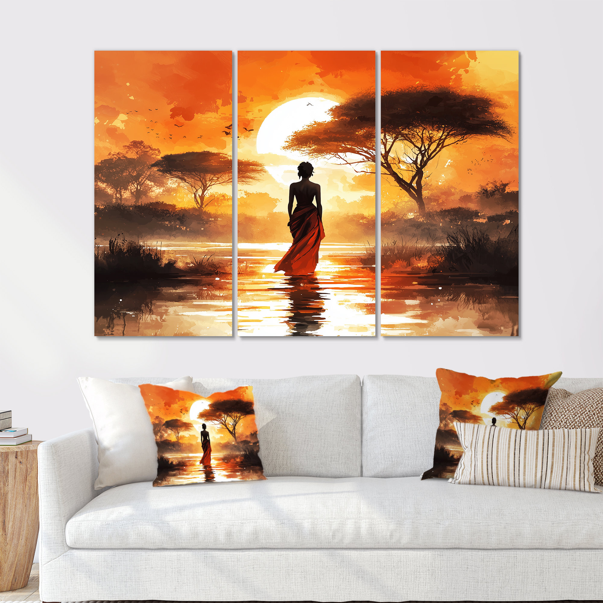 Lark Manor Orange African Journey In The Sahara Desert XI - Africa ...