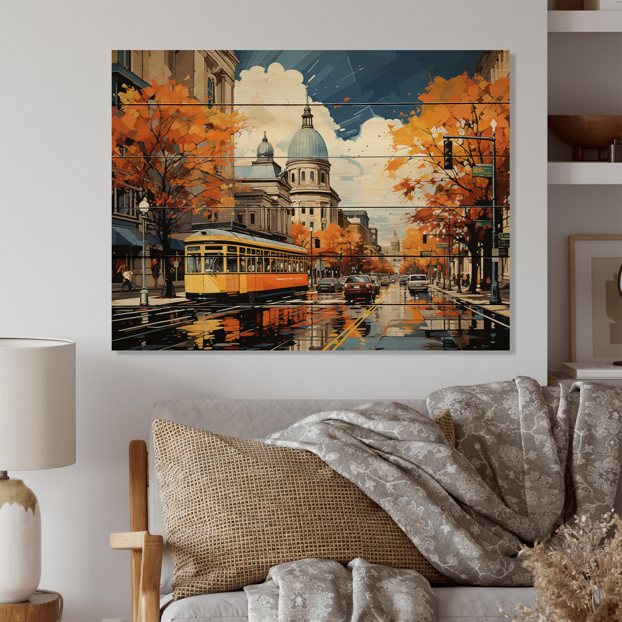 Red Barrel Studio Leflar Harmony Of Timeless Elegance On Wood Print ...