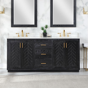 White Bathroom Vanities You'll Love | Wayfair