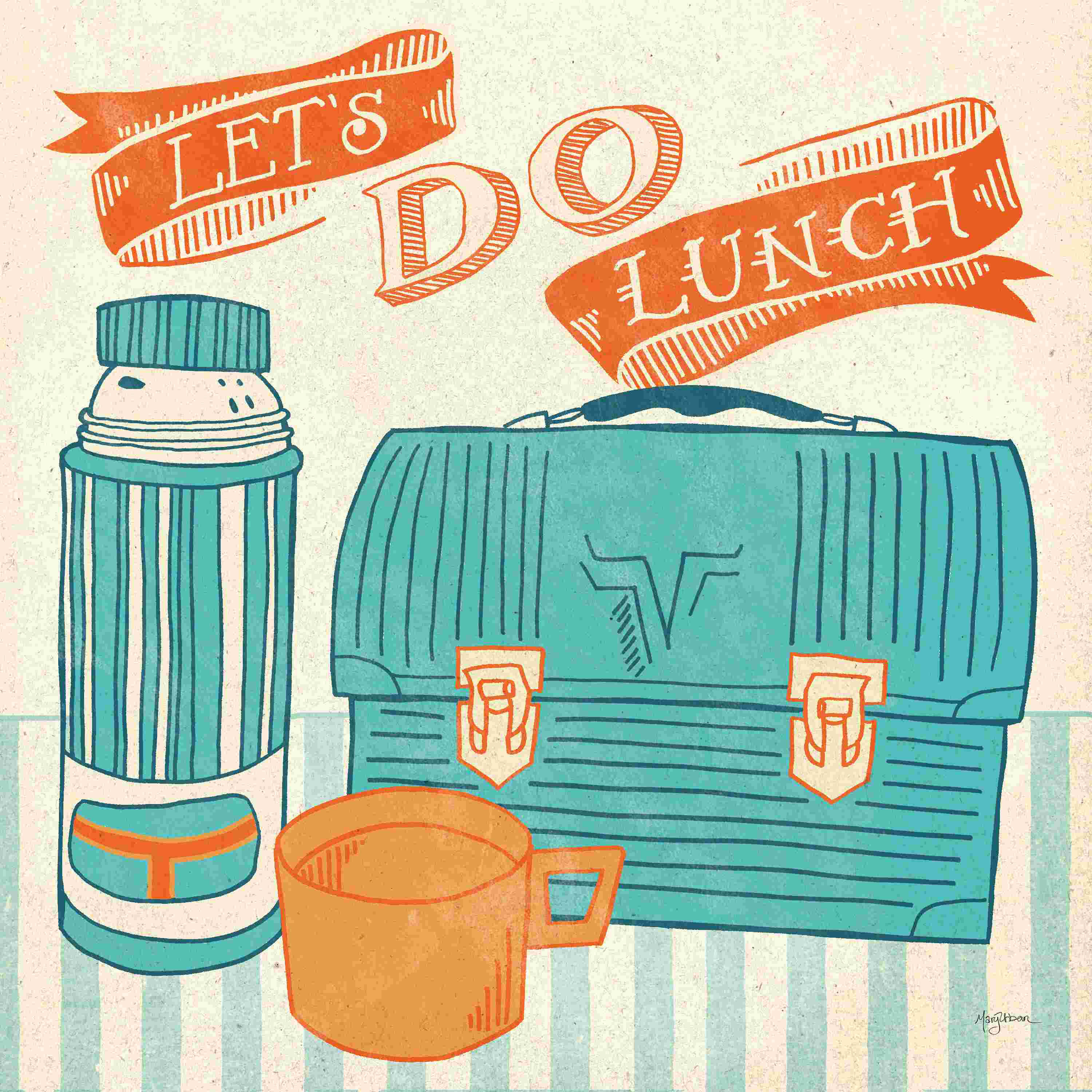 Trinx Lets Do Lunch Orange - Wayfair Canada