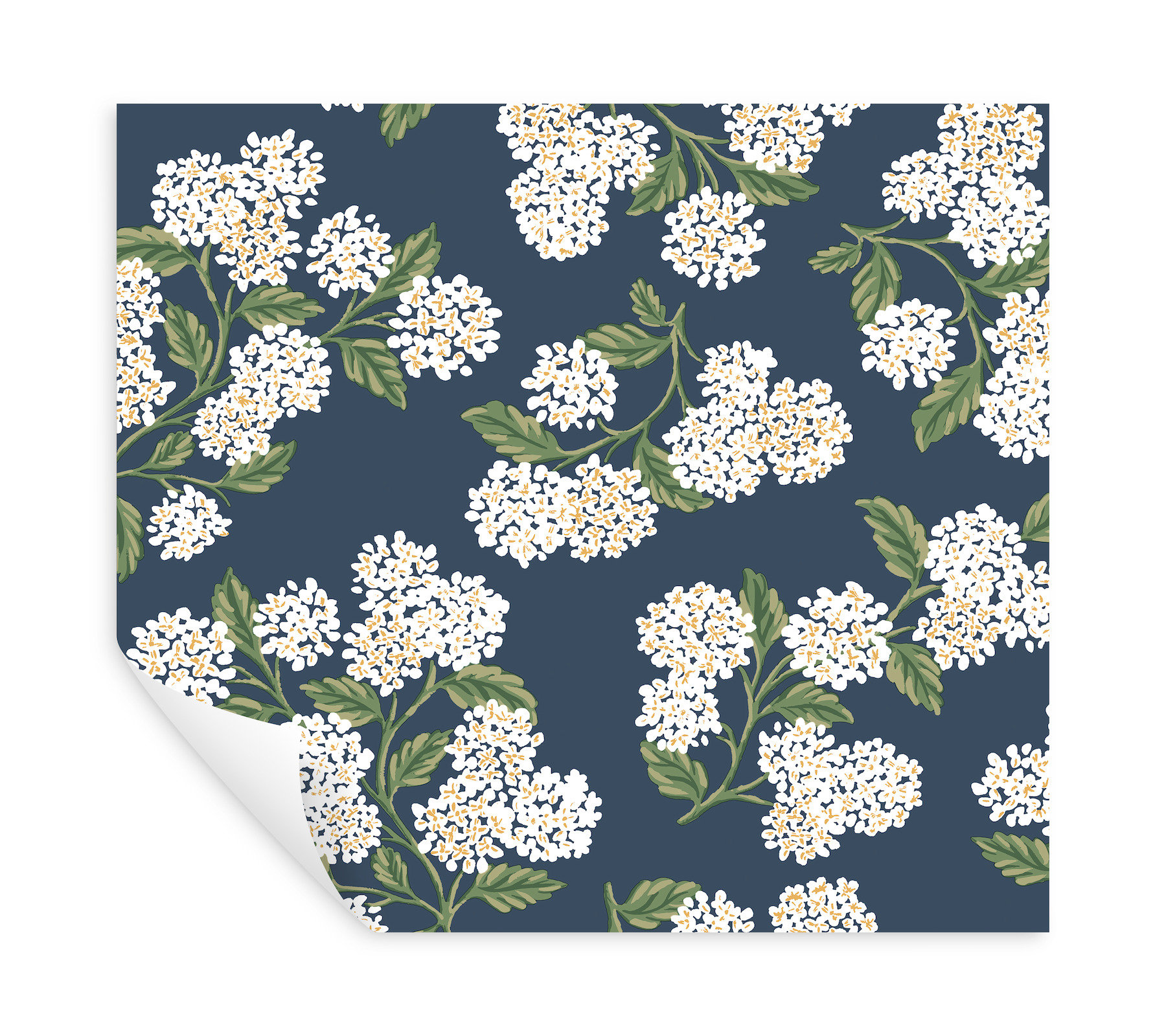 Rifle Paper Co. Hydrangea White Peel and Stick Wallpaper & Reviews ...