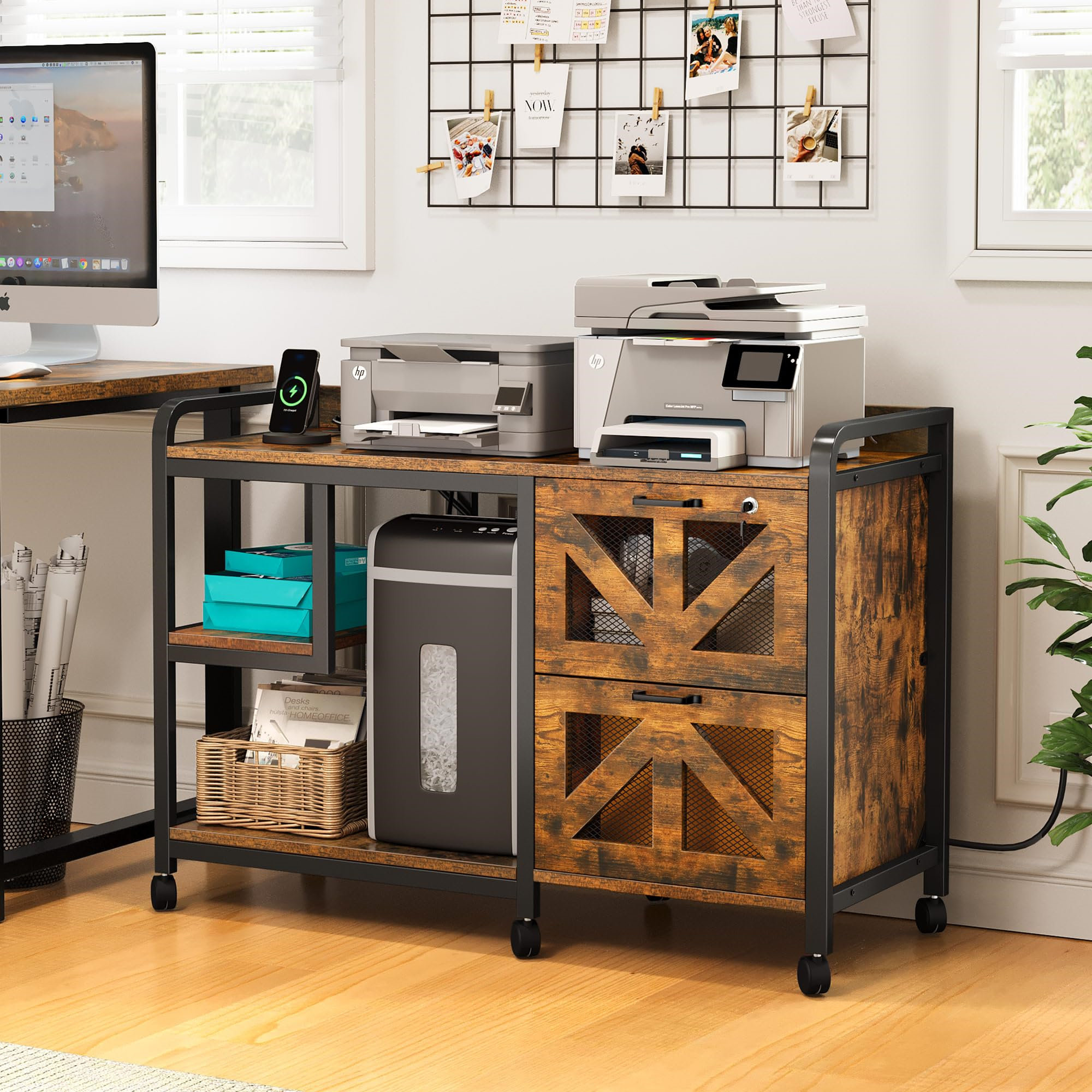 17 Stories File Cabinets With Charging Stations, File Cabinets With ...