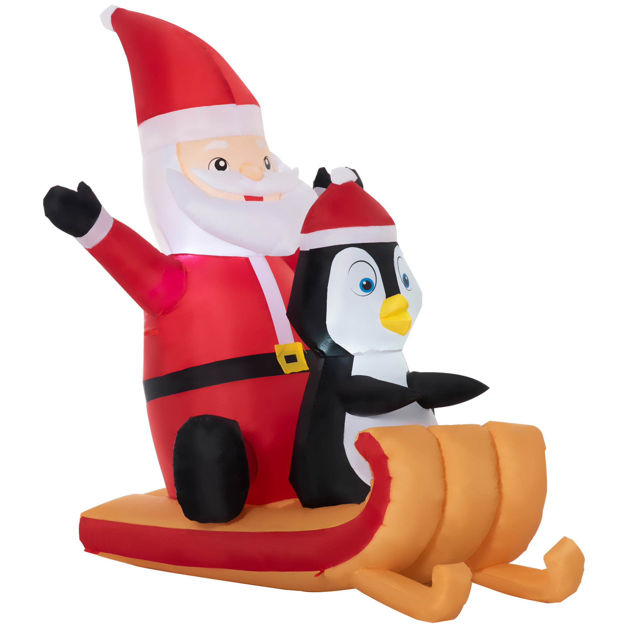 The Holiday Aisle® Santa Claus Christmas Inflatable | Wayfair