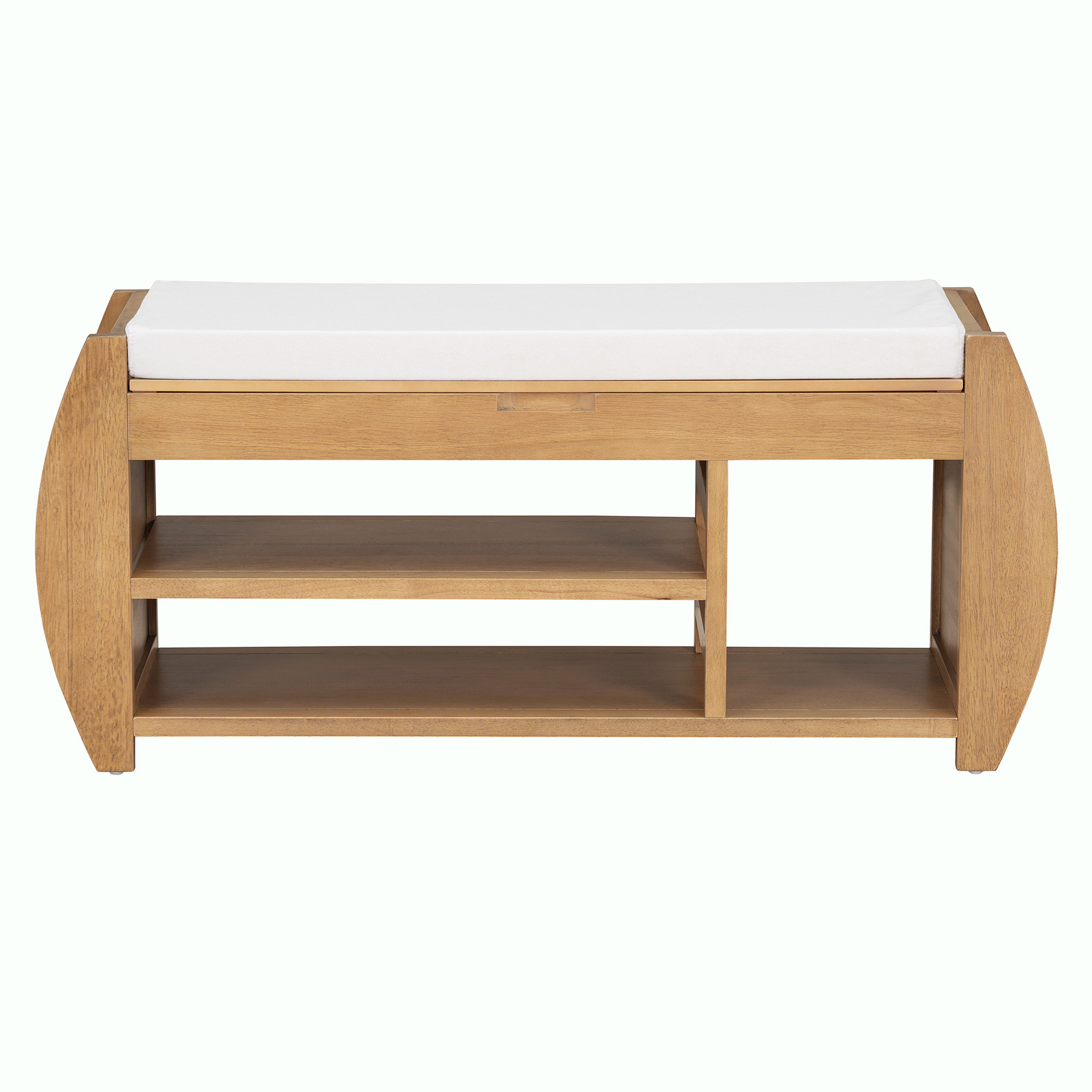 Red Barrel Studio® Storage Bench with Cushion | Wayfair