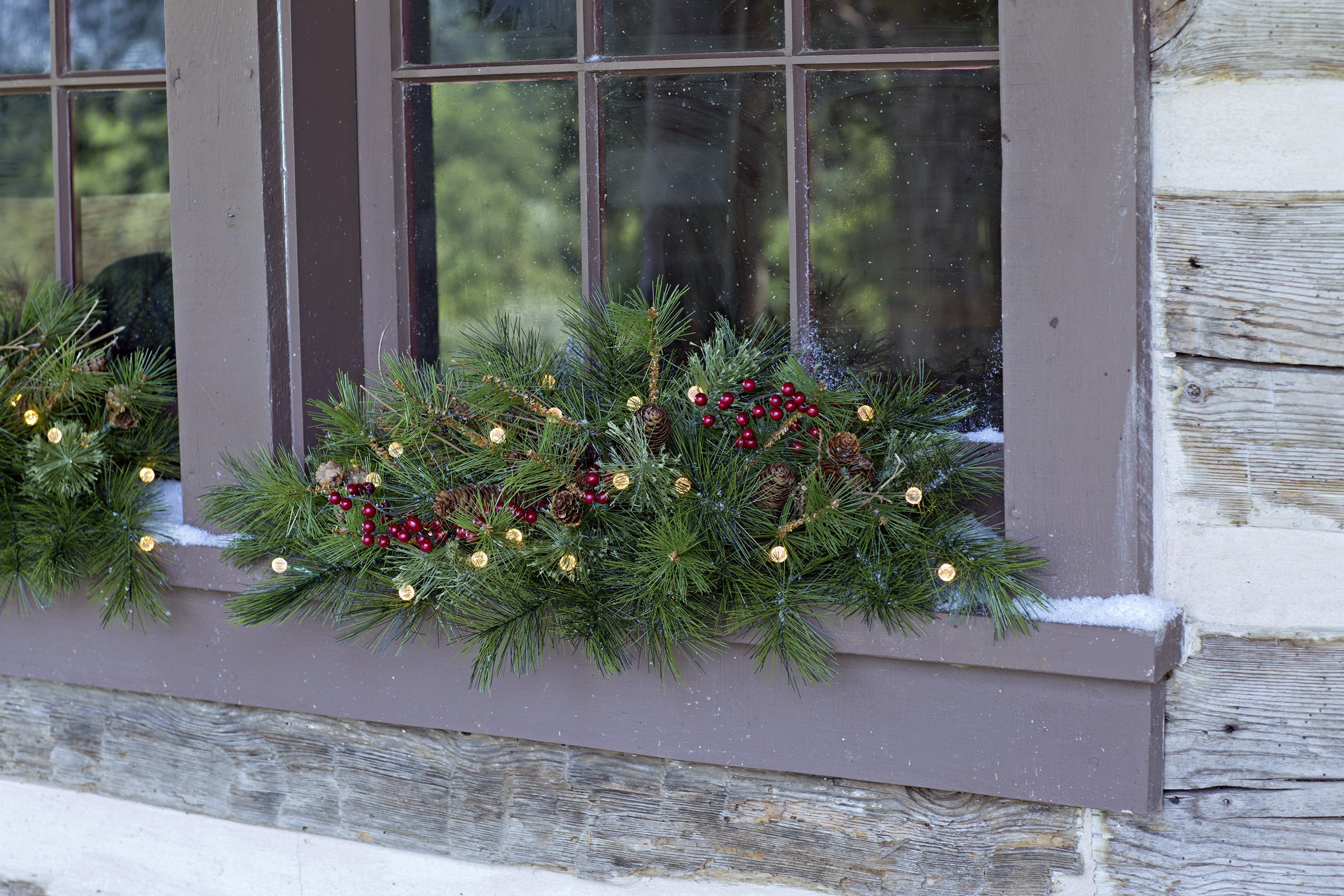 Plow & Hearth Indoor/Outdoor Ridge Window Swag & Reviews - Wayfair Canada