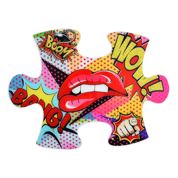 Happy Larry Acrylbild Pop Art Mouth von ADM Team | Wayfair.de