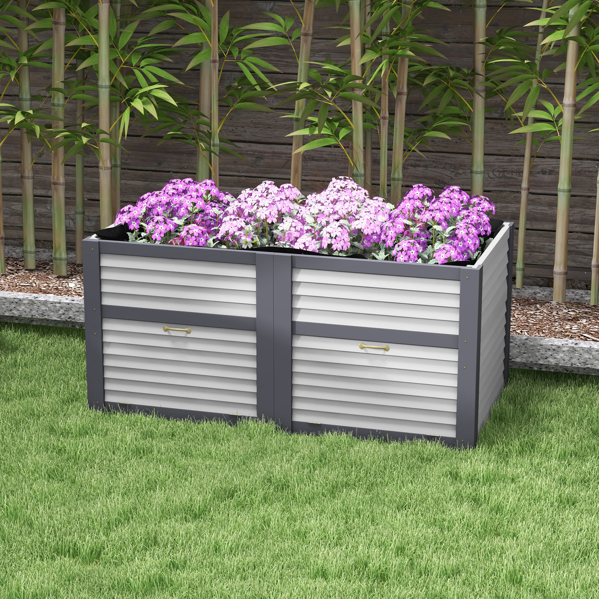 Arlmont & Co. Senaca Outdoor Raised Garden Bed | Wayfair