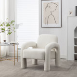 Round arm Accent Chairs You'll Love | Wayfair