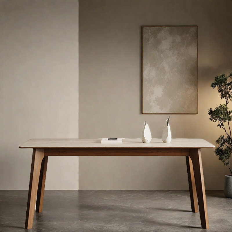 Corrigan Studio® Retro utilitarian dining table | Wayfair