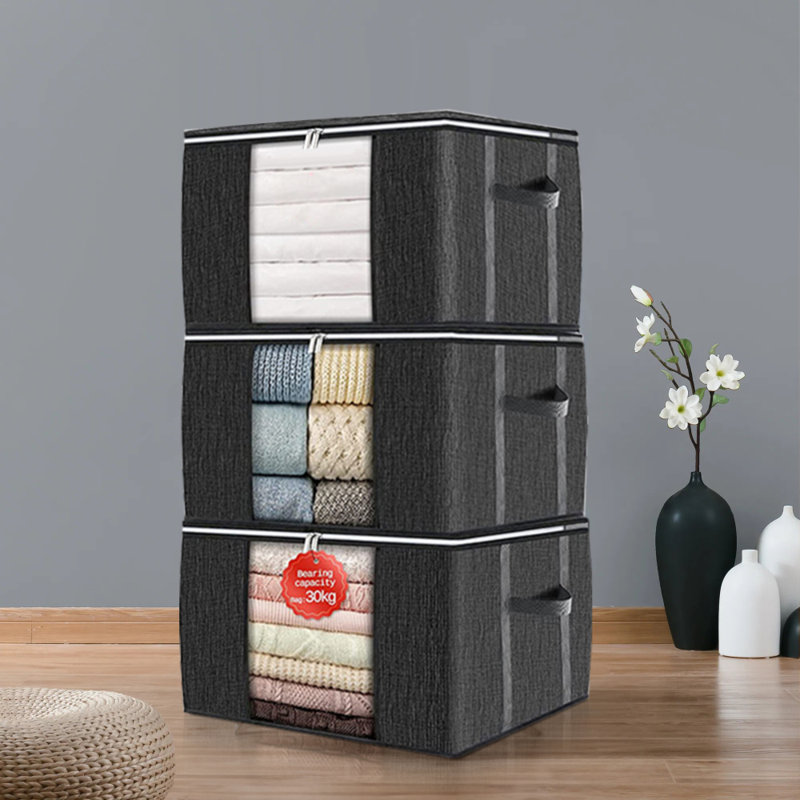 Rebrilliant Fabric Storage Bag Set & Reviews | Wayfair