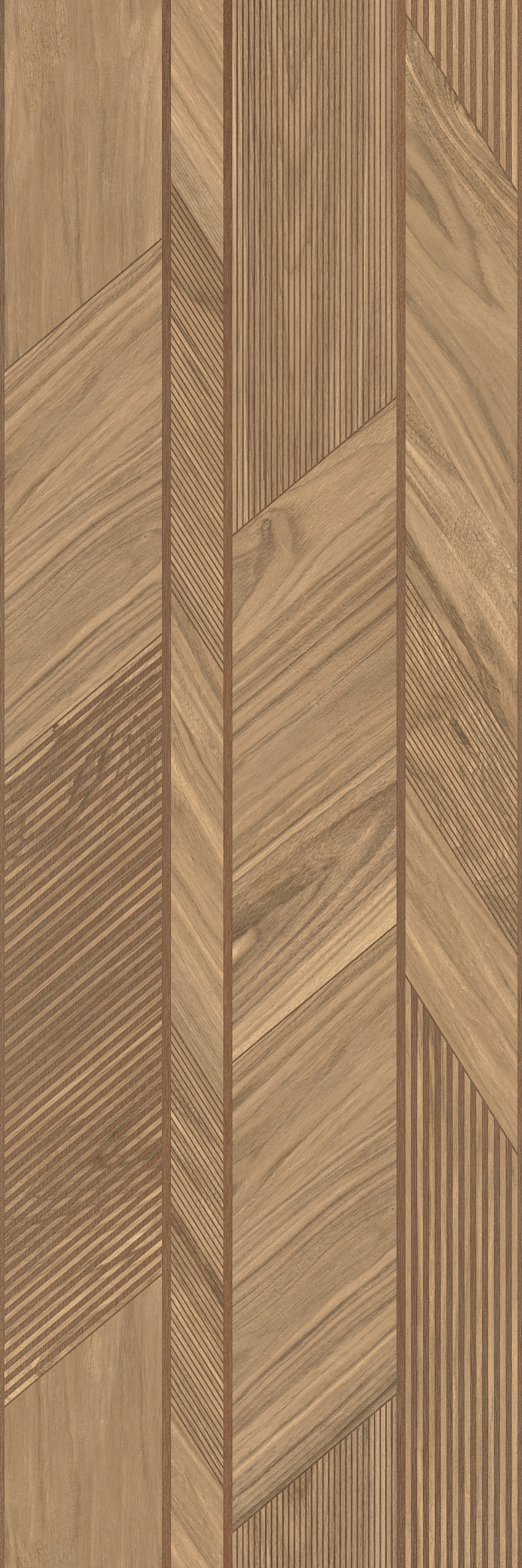Mirrella Decor Artwood Lameo 3D 16X48 Wood Look Tile | Wayfair
