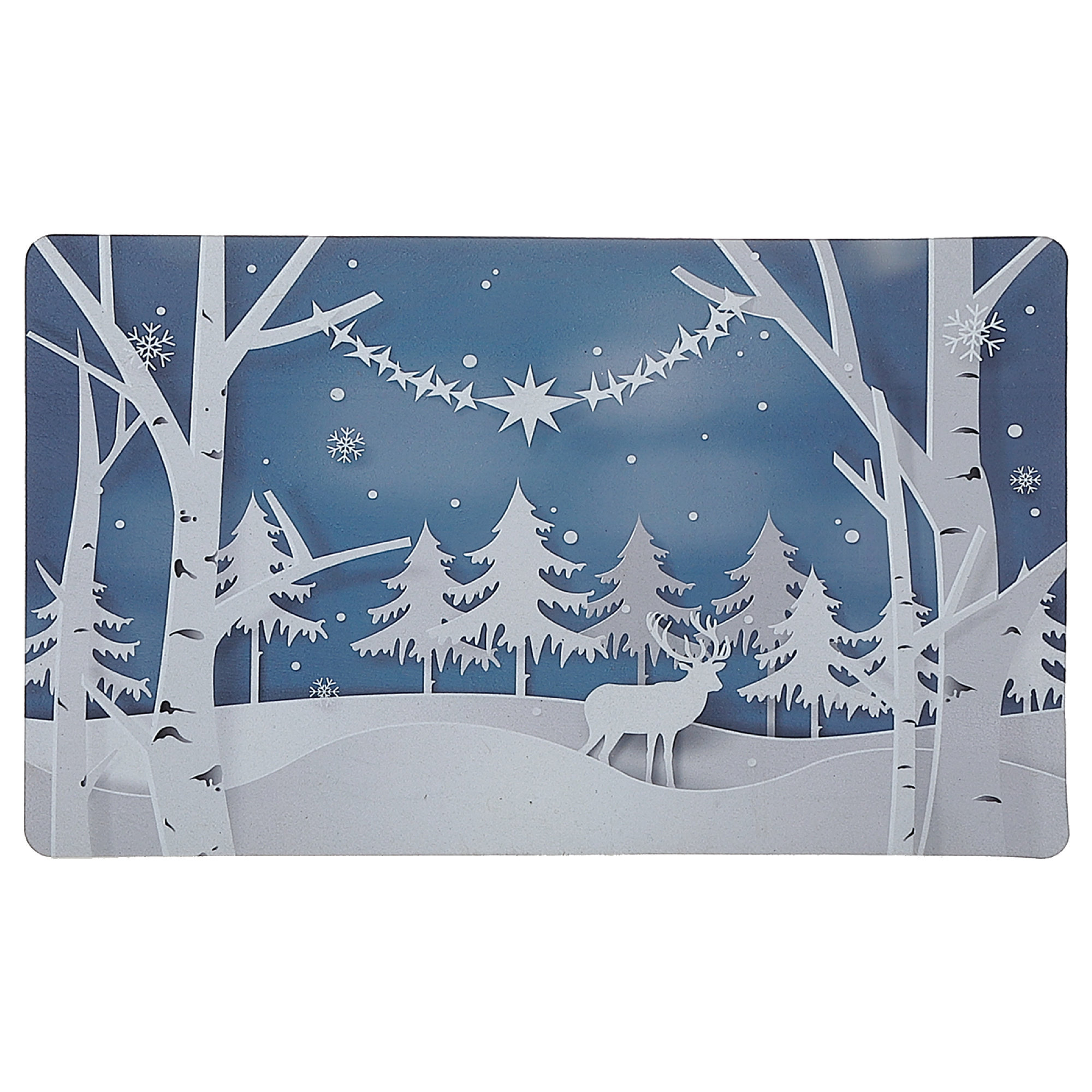 The Holiday Aisle® Kayatana Non-Slip Christmas Outdoor Doormat | Wayfair