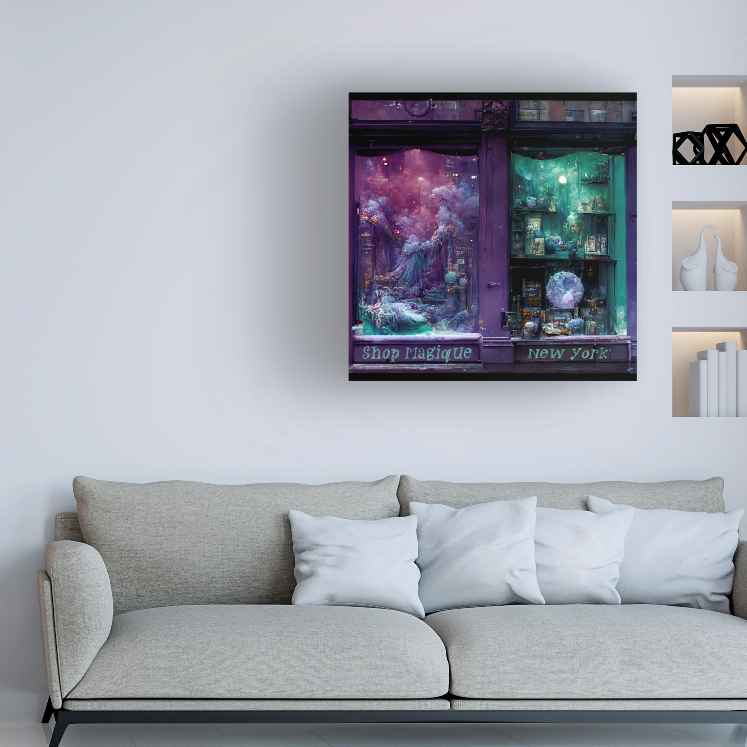 Winston Porter Sasha Shop Magique Canvas Art | Wayfair